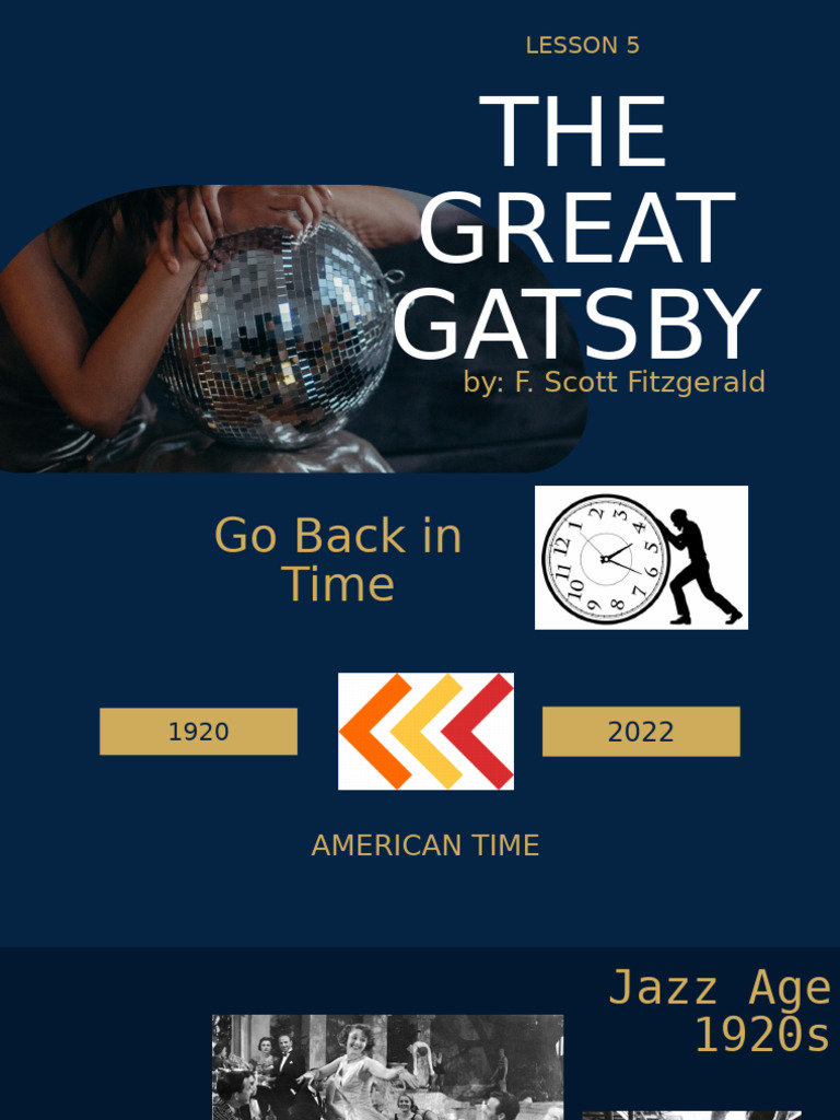 Lesson 5 The Great Gatsby | PDF | The Great Gatsby | F. Scott Fitzgerald