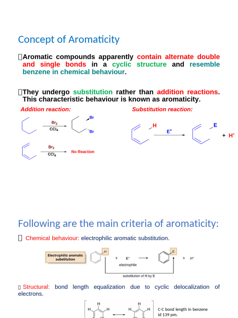 AROMAICITY Part 1 | PDF | Aromaticity | Physical Chemistry
