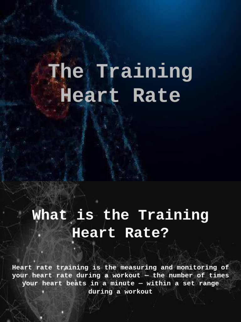 Understanding Training Heart Rate | PDF