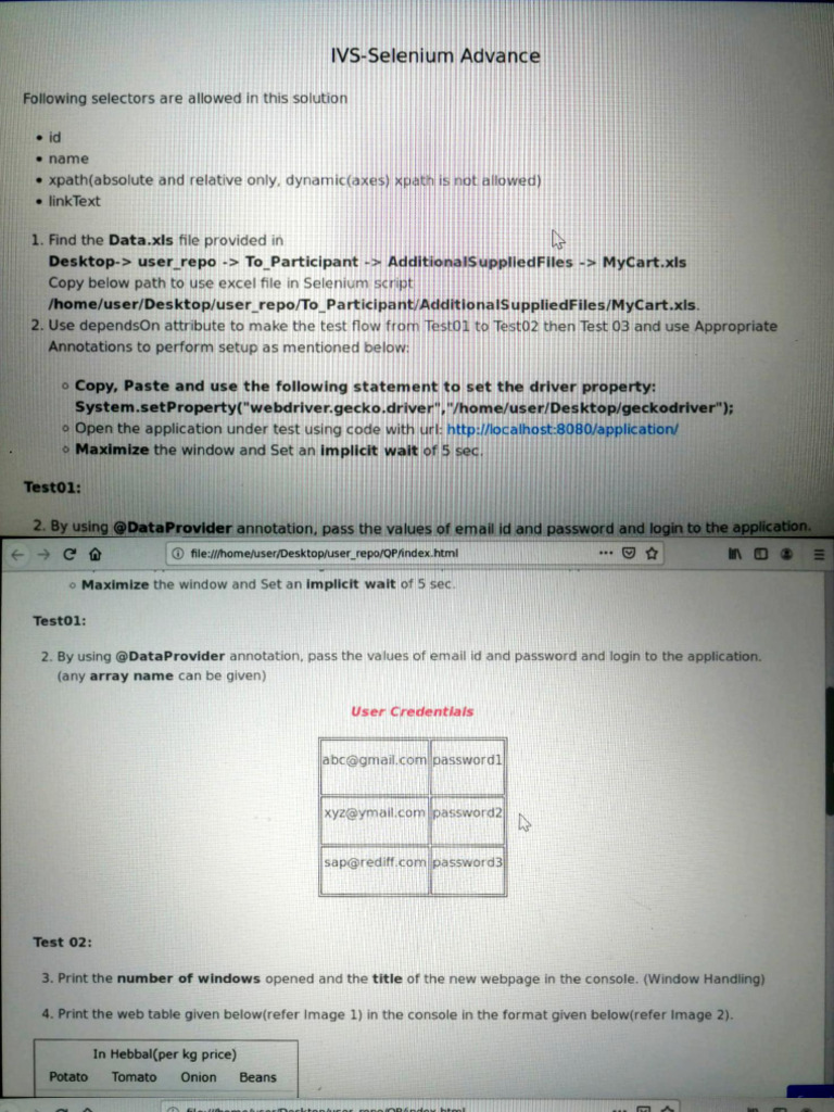 Selenium Certification5 | PDF