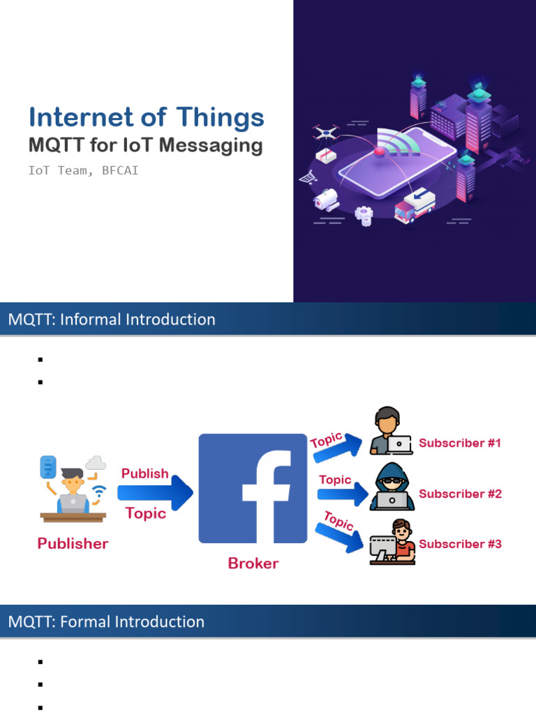 06 MQTT - The Standard For IoT Messaging | PDF | Computing | Computer Architecture