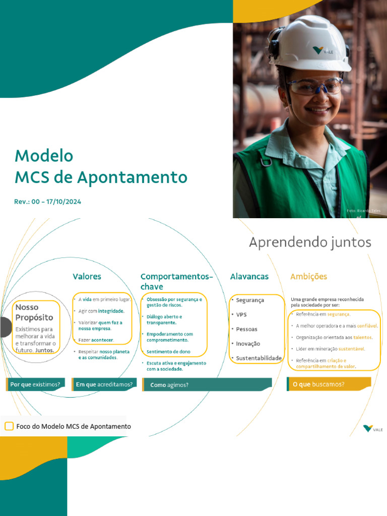 Modelo MCS de Apontamento de Paradas | PDF