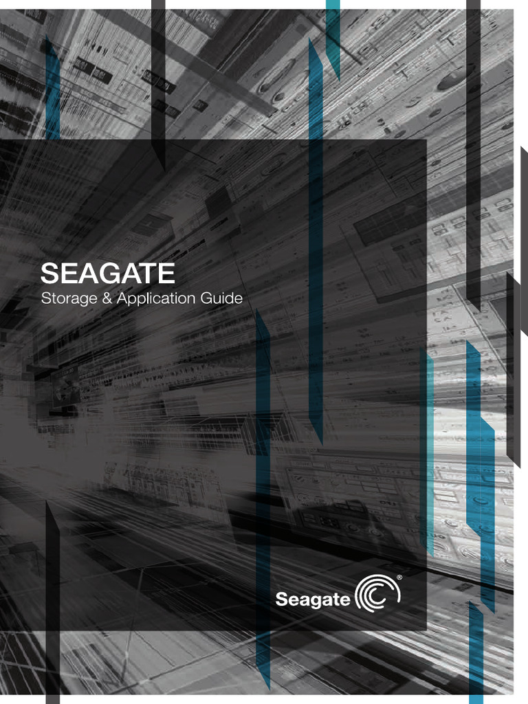 Seagate Storage and Application Guide Apac | PDF | Cloud Computing | Hard Disk Drive