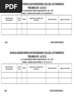 Examination Duty Exchange Request Form | PDF