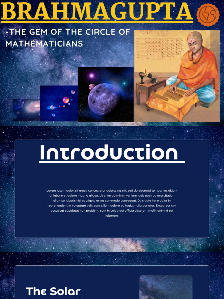 Brahmagupta Presentation 122008 | PDF | Area | Mathematics