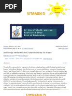 Mechanism of Action of Calcitriol | PDF | Vitamin D | Biotechnology