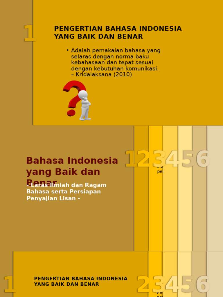 Tugas Makalah Bahasa Indonesia Yang Baik Dan Benar | PDF