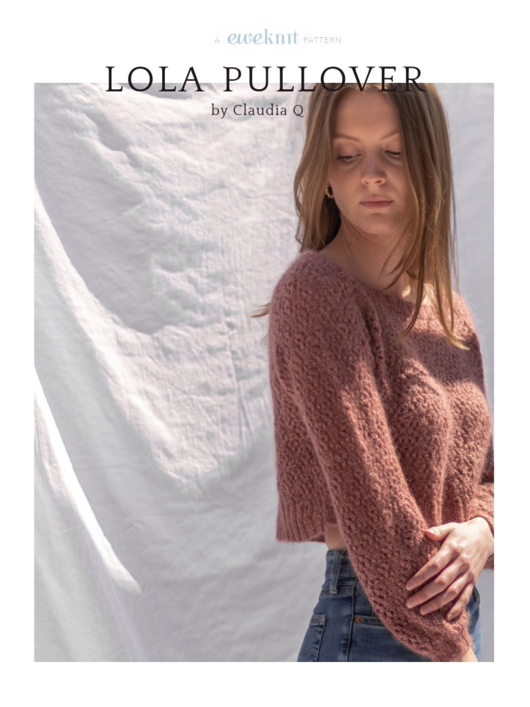Lola Pullover 1.2 | PDF | Knitting | Knitting Needle