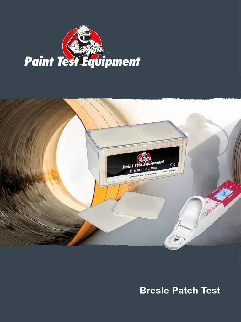 Bresle Patch Test | PDF | Purified Water | Calibration