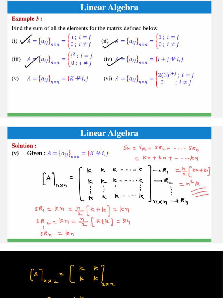 L02 Engineering Mathematics Best Concept of Triangular Matrix | PDF