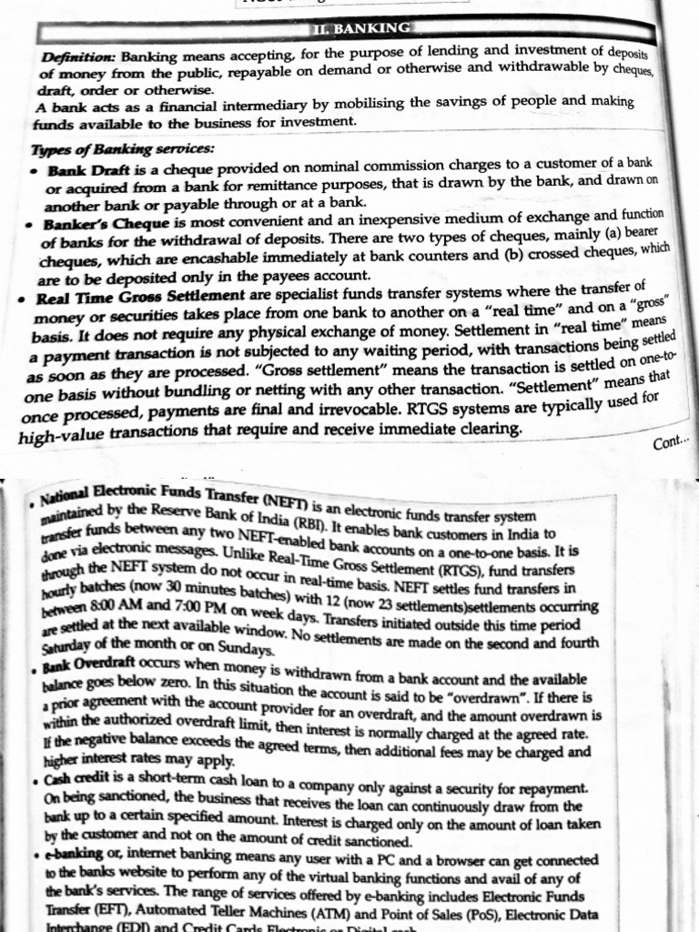 Class 11 BST CH 4 Business Services | PDF