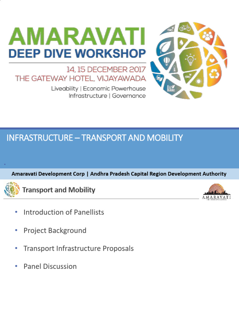 Amaravati Transport Vision | PDF | Transport | Rail Transport