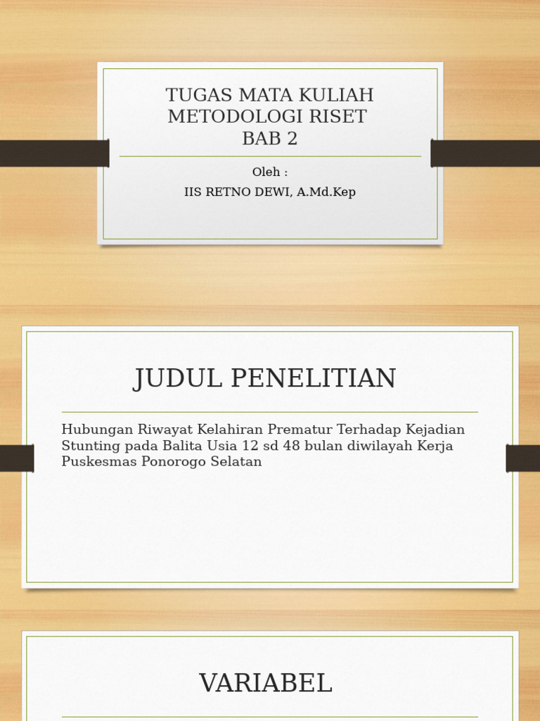 Bab 2 Metodologi Riset | PDF