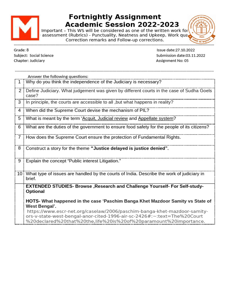 Gr8 - SSCI - FPA5 | PDF