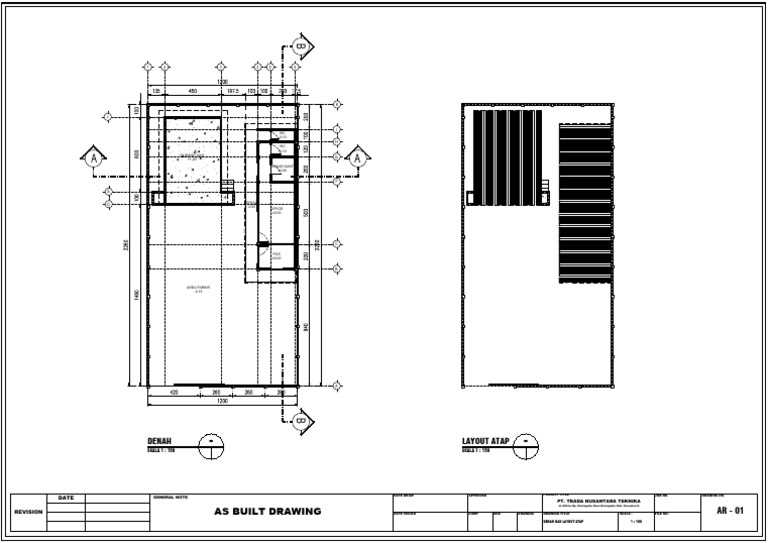 Asbuilt PT - Pertamina Retail Ar01 | PDF