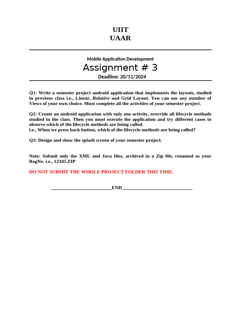 Assignment - 03 Arid | PDF