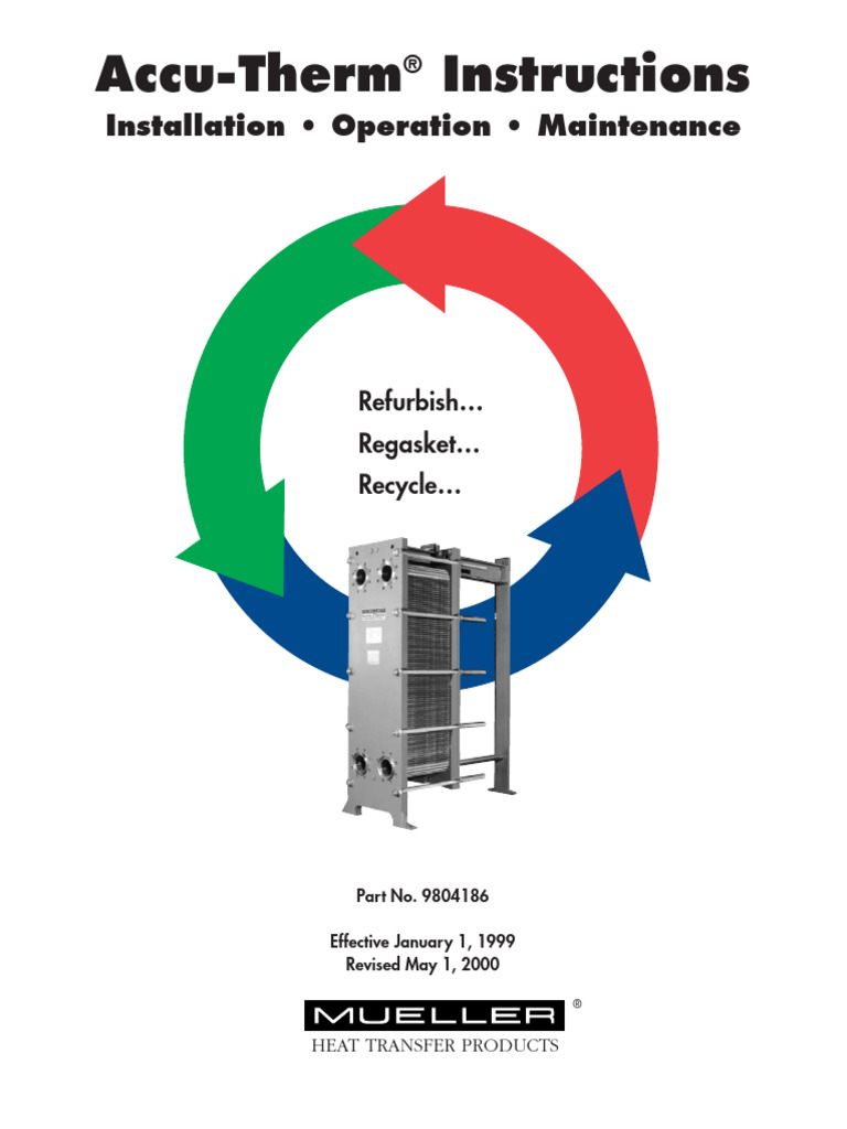 Mueller Accu Therm Plate Heat Exchanger Installation and Operation ...