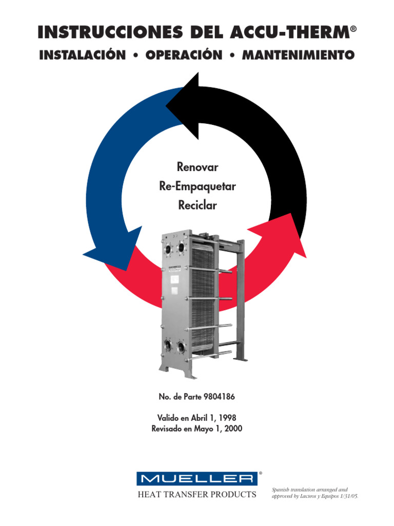 Mueller Accu Therm Instructions Spanish | PDF | Handedness | Adhesivo