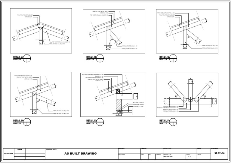 Asbuilt Mess ST-04 | PDF