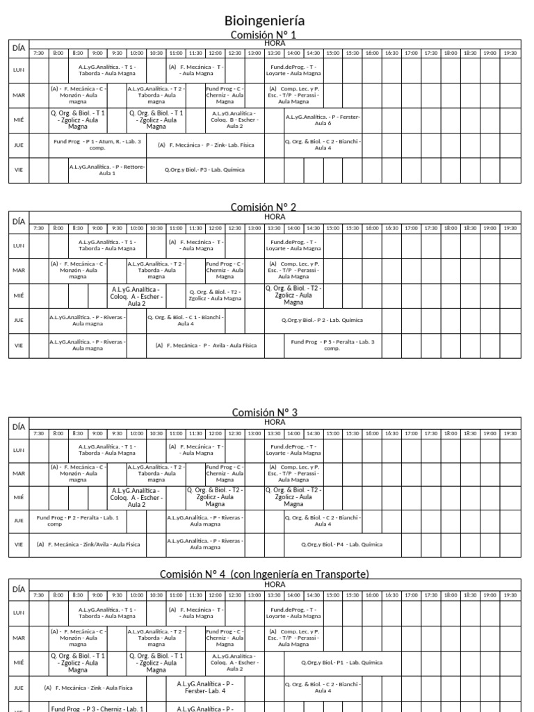 Bioing. 2do Cuat. 2024 | PDF | Ciencias Naturales | Ciencias fisicas