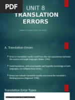Translation Evaluation Rubric Guide | PDF | Copy Editing | Translations