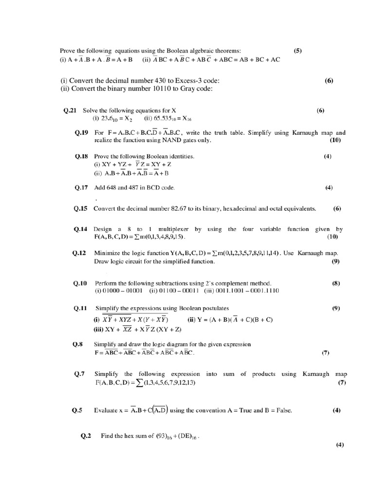 Test Question 1 | PDF