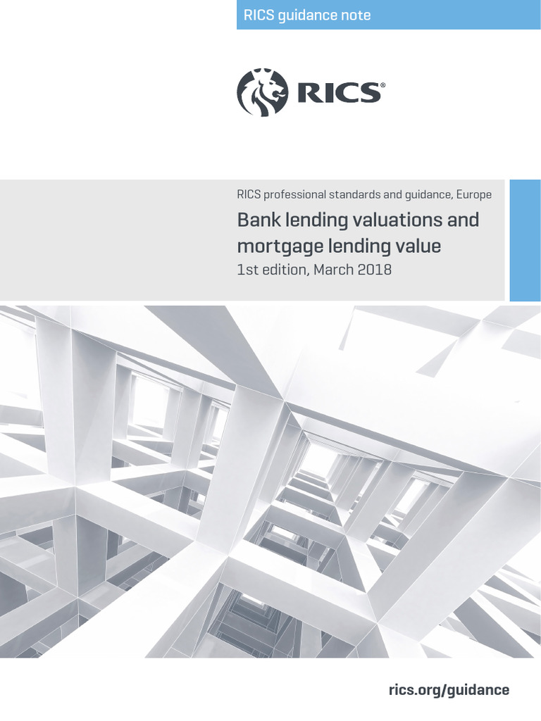 Mortgage Lending Value by RICS | PDF | Real Estate Appraisal | Valuation (Finance)