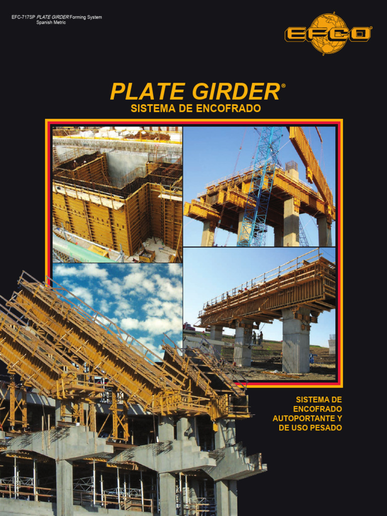 EFC-717SP PLATE GIRDER Catalog | PDF | Hormigón | Tornillo