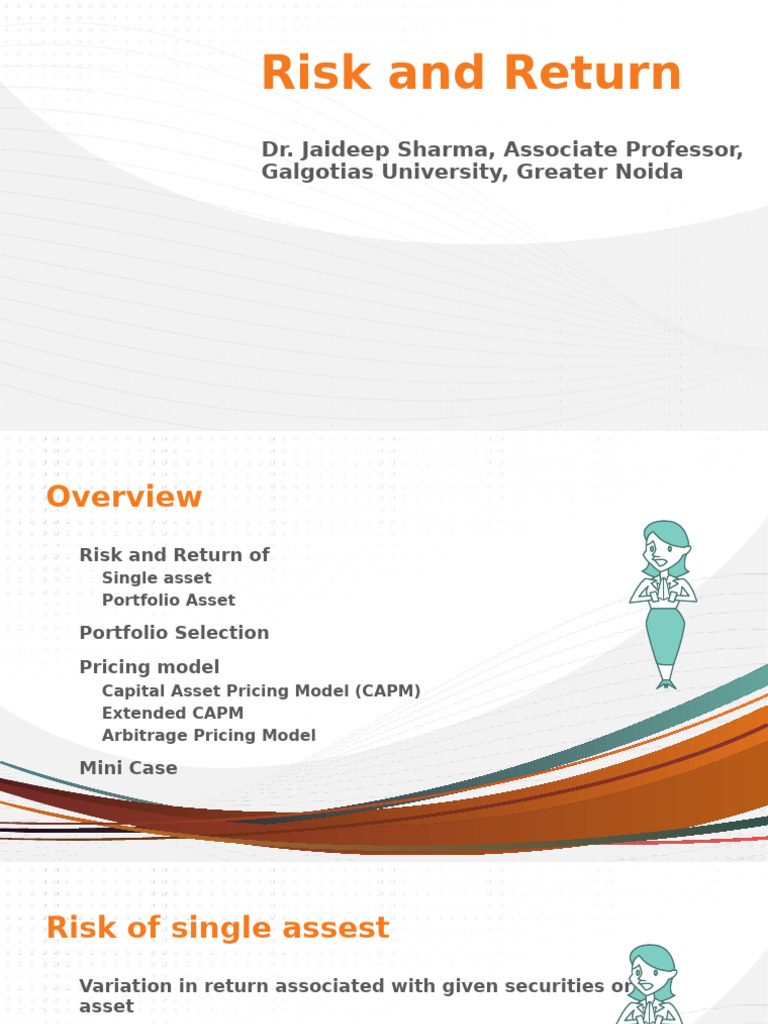 DIPK202T - Corporate Finance Unit 1 Part B PPT - MBA IInd Sem - Dr. Jaideep Sharma | PDF