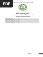 Accounting COC Level 4 2020 | PDF