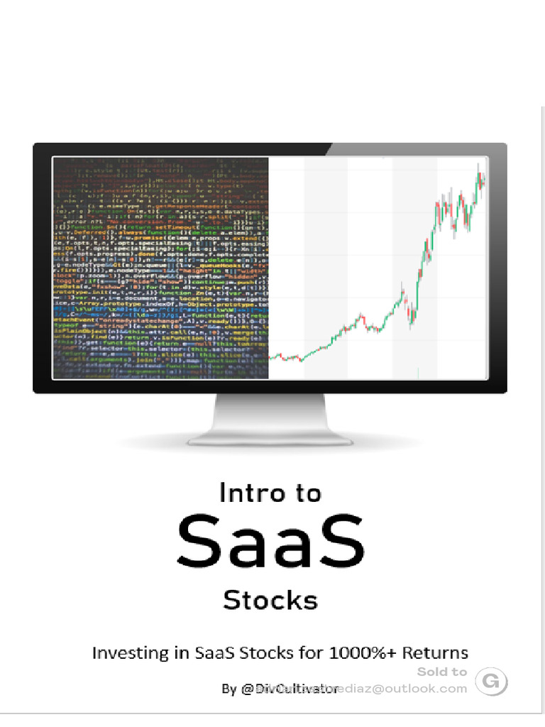 Investing in SaaS Stocks 1 | PDF | Valuation (Finance) | Initial Public ...
