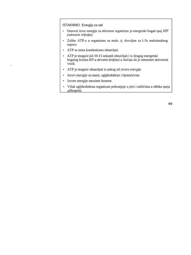 49 Energija Za Rad | PDF