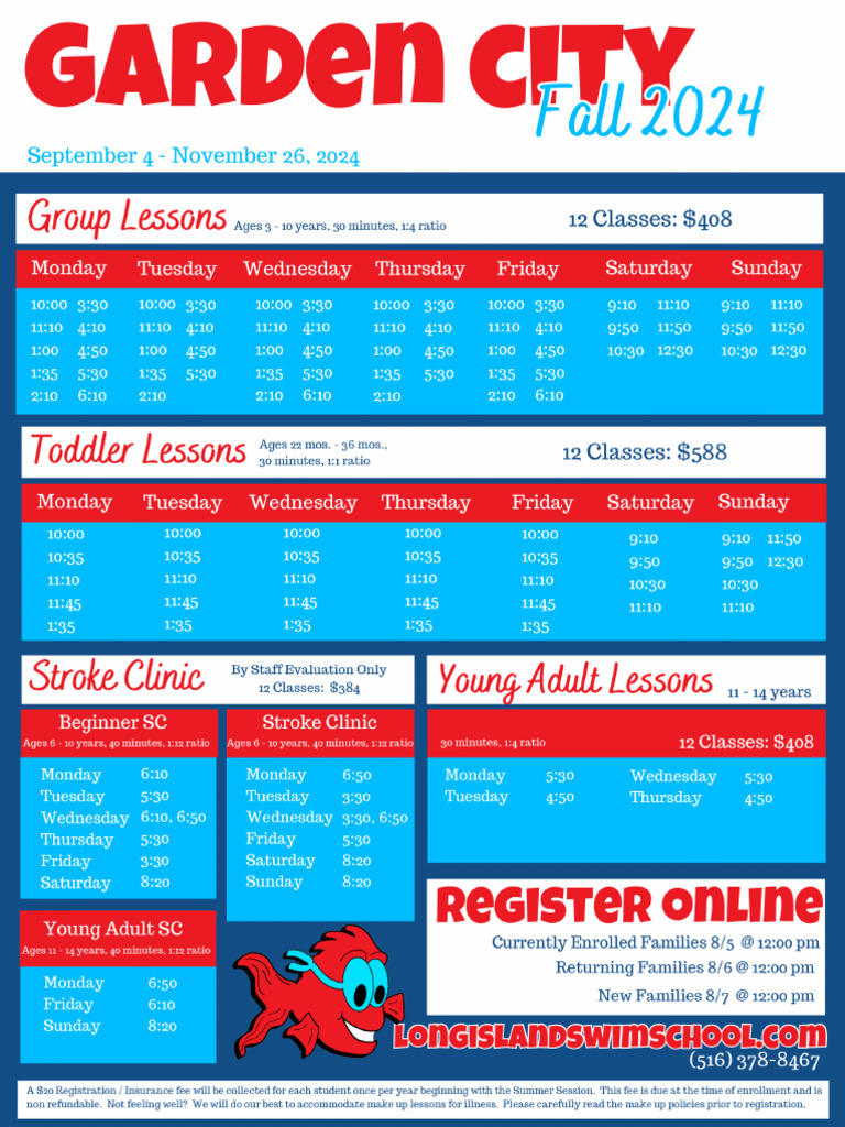 Fall 2024 Registration Forms | PDF