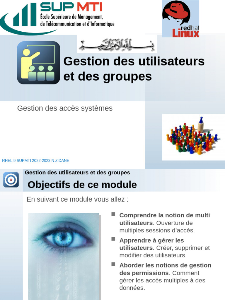 06-Gestion Des Utilisateurs Et Des Groupes | PDF | Logiciel système ...