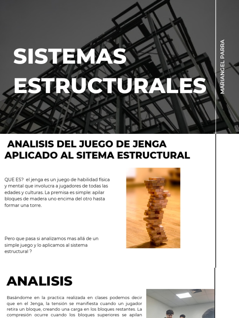Jenga: Lecciones de Estructuras Estables | PDF