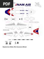Volaris A320 Papercraft Model | PDF