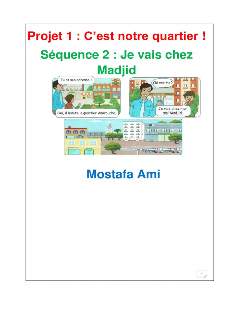 Fiches 4ap Projet 1 Séq 2 | PDF