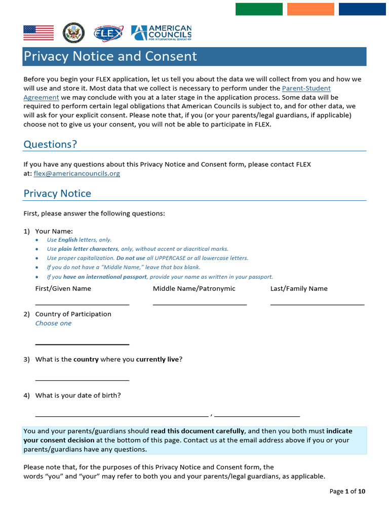 Flex 2025 Privacy Notice and Consent Non-Eea Except Ser Kaz Ukr ...