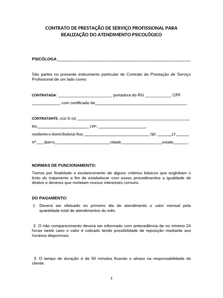 Contrato Cliente | PDF