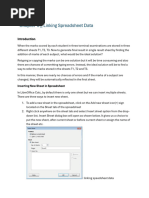 Linking Data in LibreOffice Calc | PDF | Hyperlink | Spreadsheet