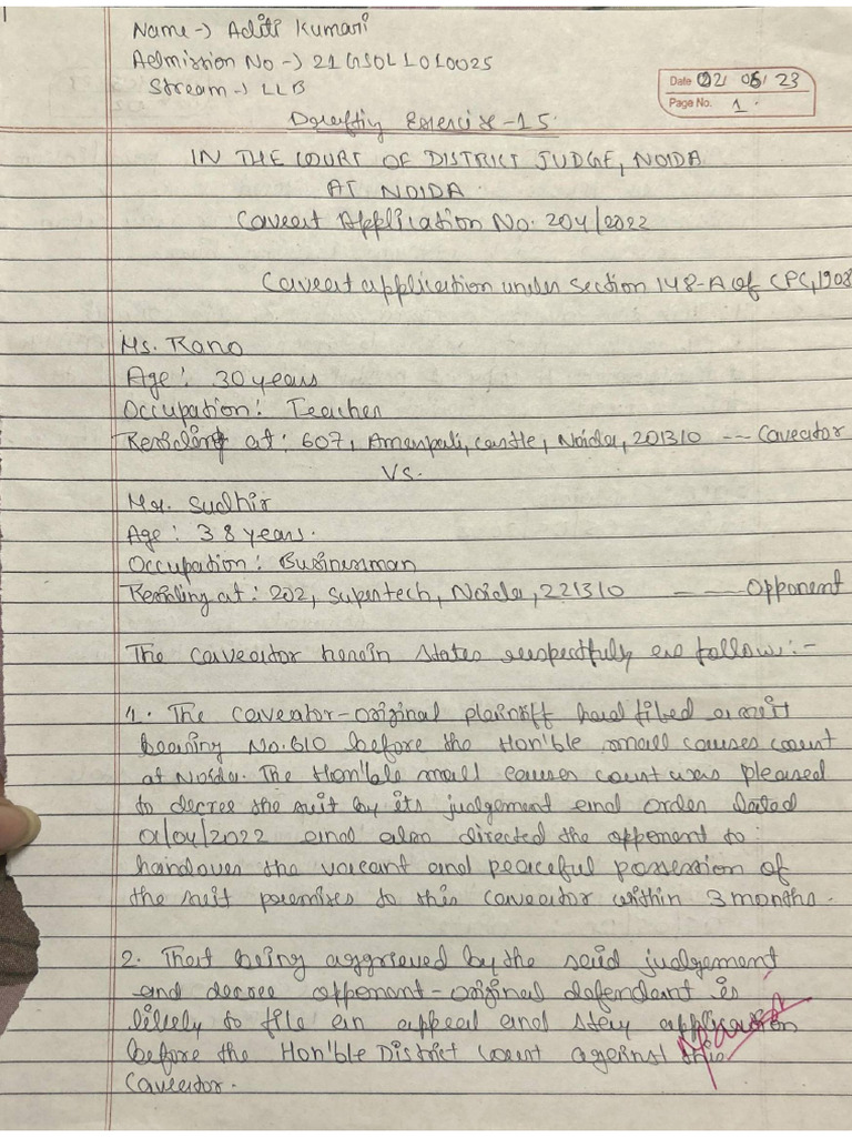 Drafting Exercise 15 | PDF