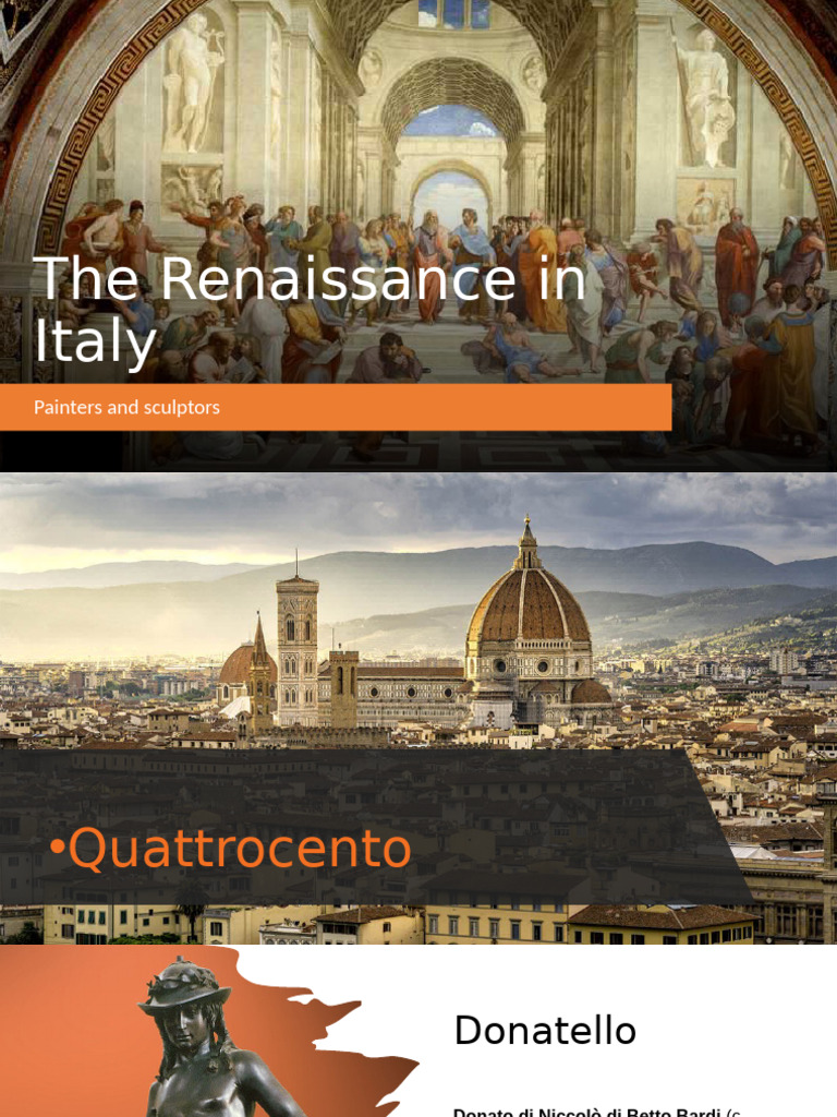 The Renaissance in Italy-Ready | PDF