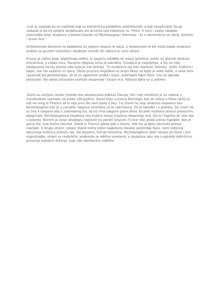 Barokna Skulptura | PDF