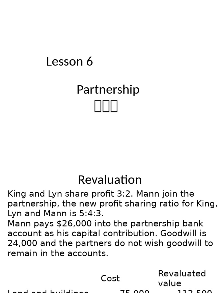 Lesson 6 Pdf Banks Goodwill Accounting