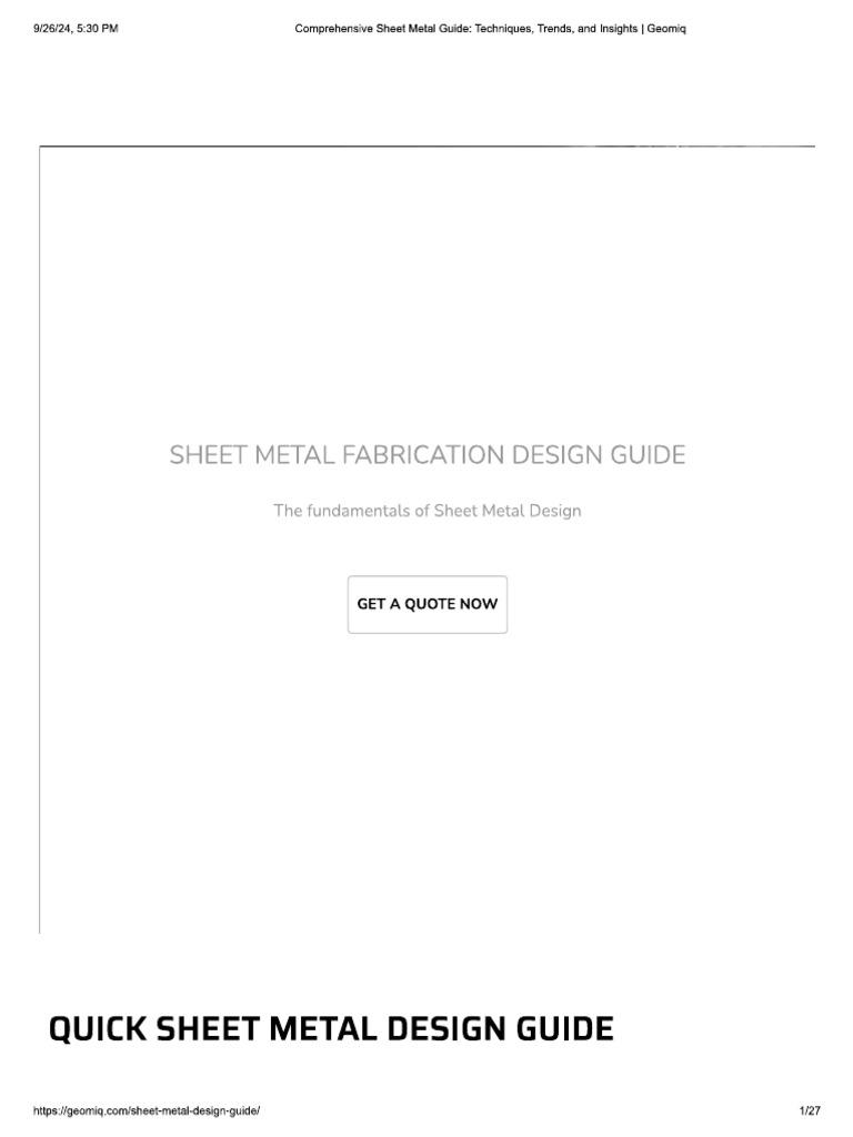 Design Guidelines Sheet | PDF