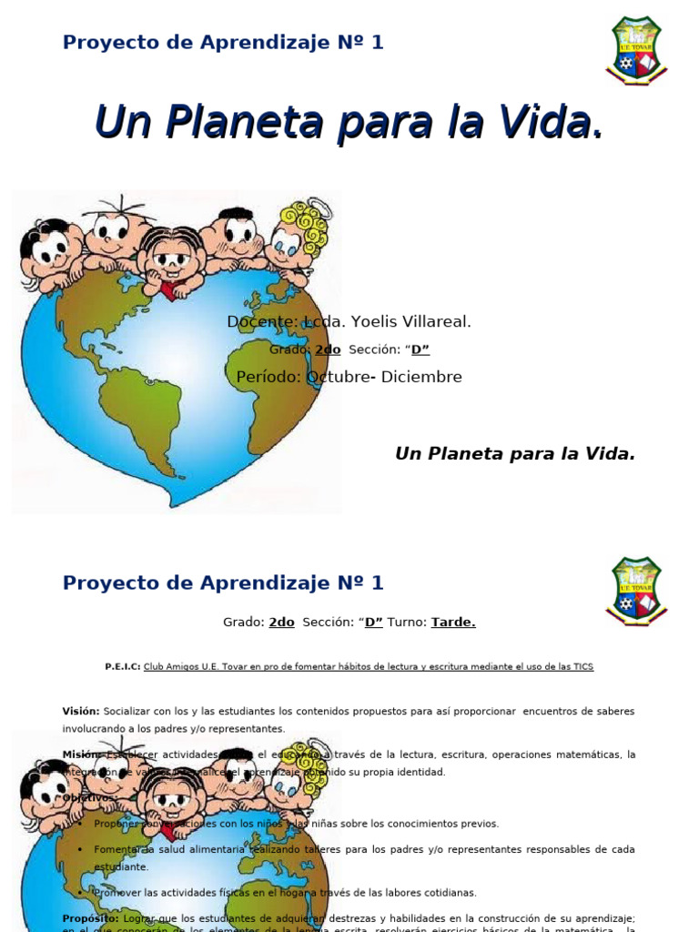 Proyecto Aprendizaje I Yoelis | PDF | Aprendizaje | Enseñando
