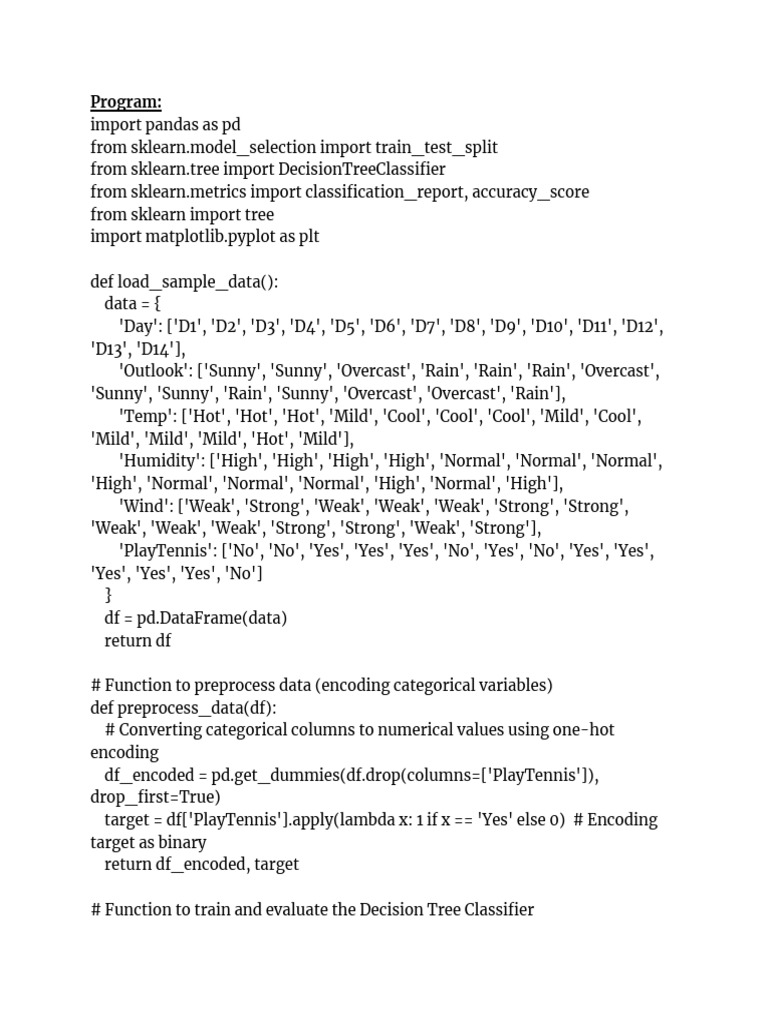 Decision Tree Pdf