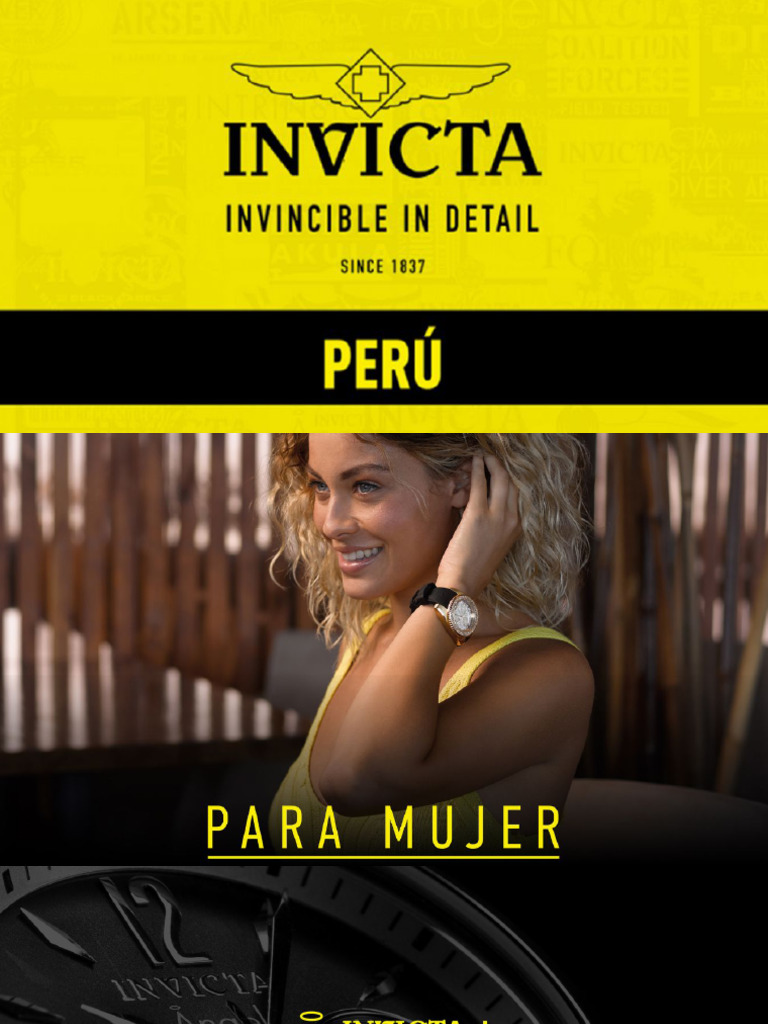 Catalogo Invicta Dama Noviembre | PDF | Cristal | Ciencias fisicas