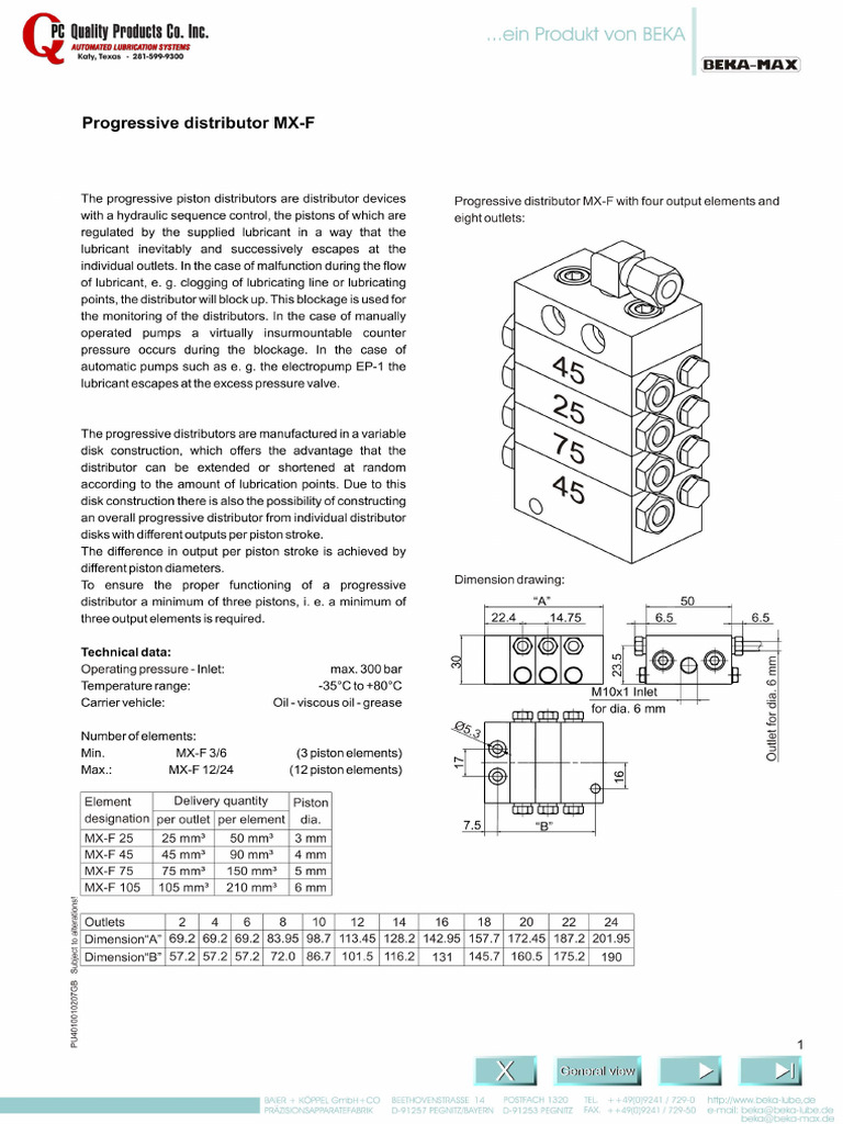 Bekamax MX F Manual | PDF