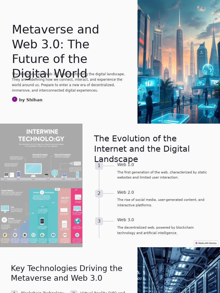 58-Shihan kv-Metaverse-and-Web-30 | PDF | Augmented Reality | Internet Of Things